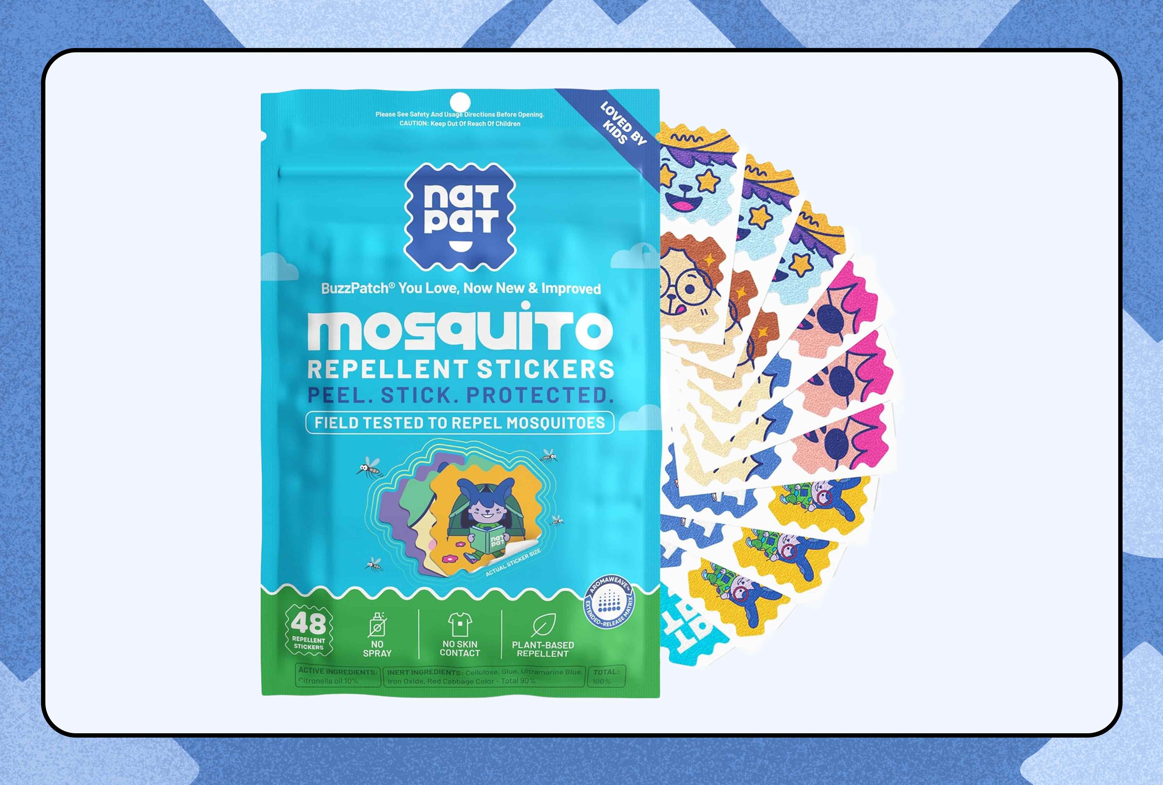 These Mosquito Repellent Stickers Keep My Daughter & Me From Getting ...