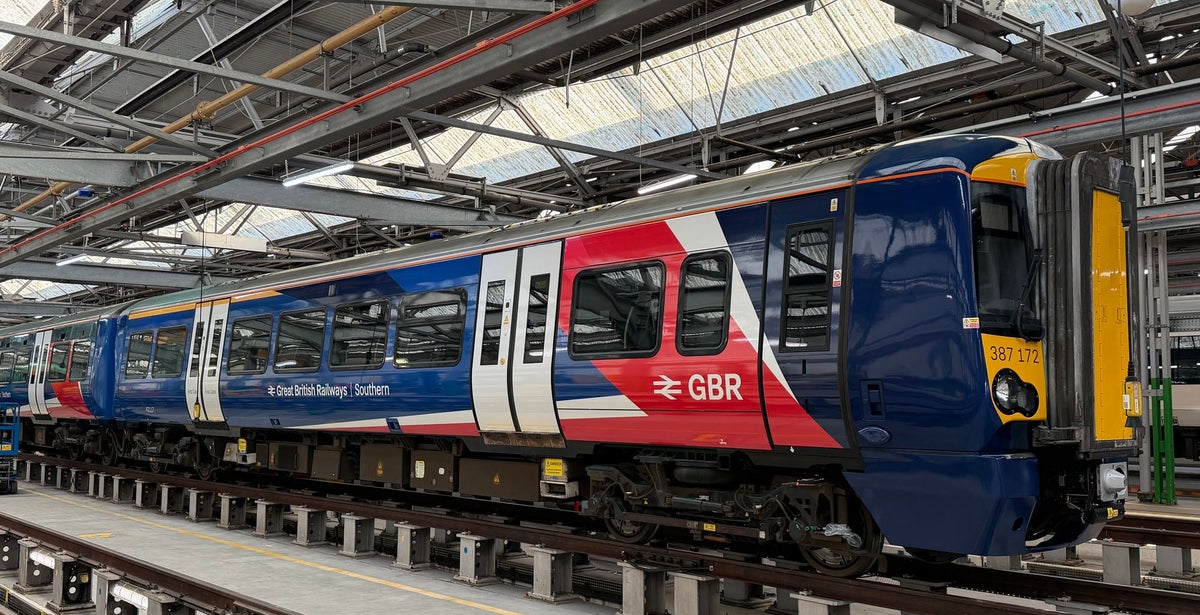 First look at new Great British Railways train