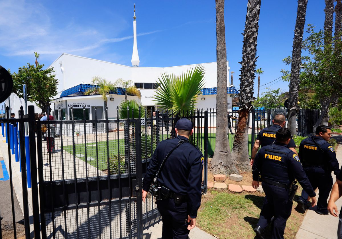 Posts claim San Diego mosque shooters were 'trans couple'. There's no proof