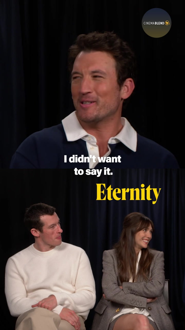 Miles Teller & Elizabeth Olsen debate the decline of rom-coms