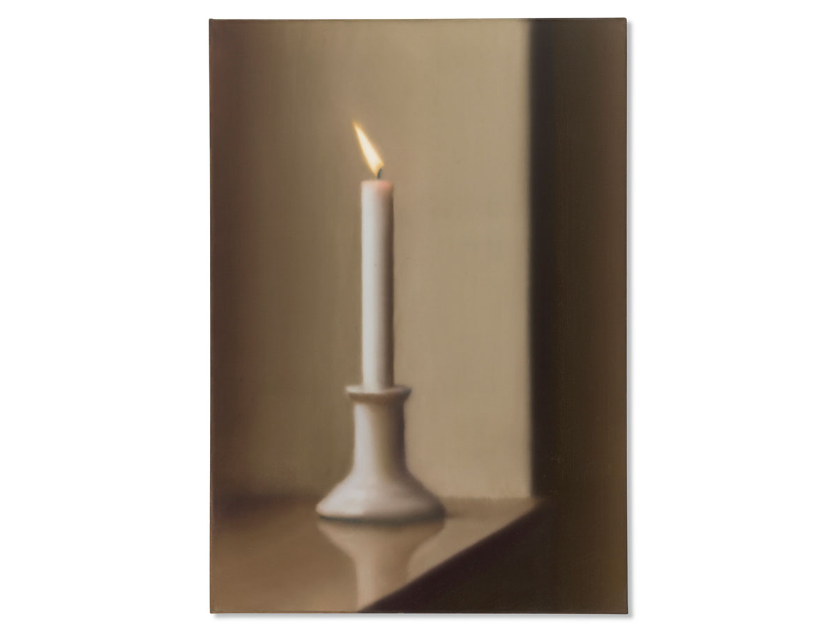Marian Goodman's Gerhard Richter 'Candle' painting sells for $35.1 M