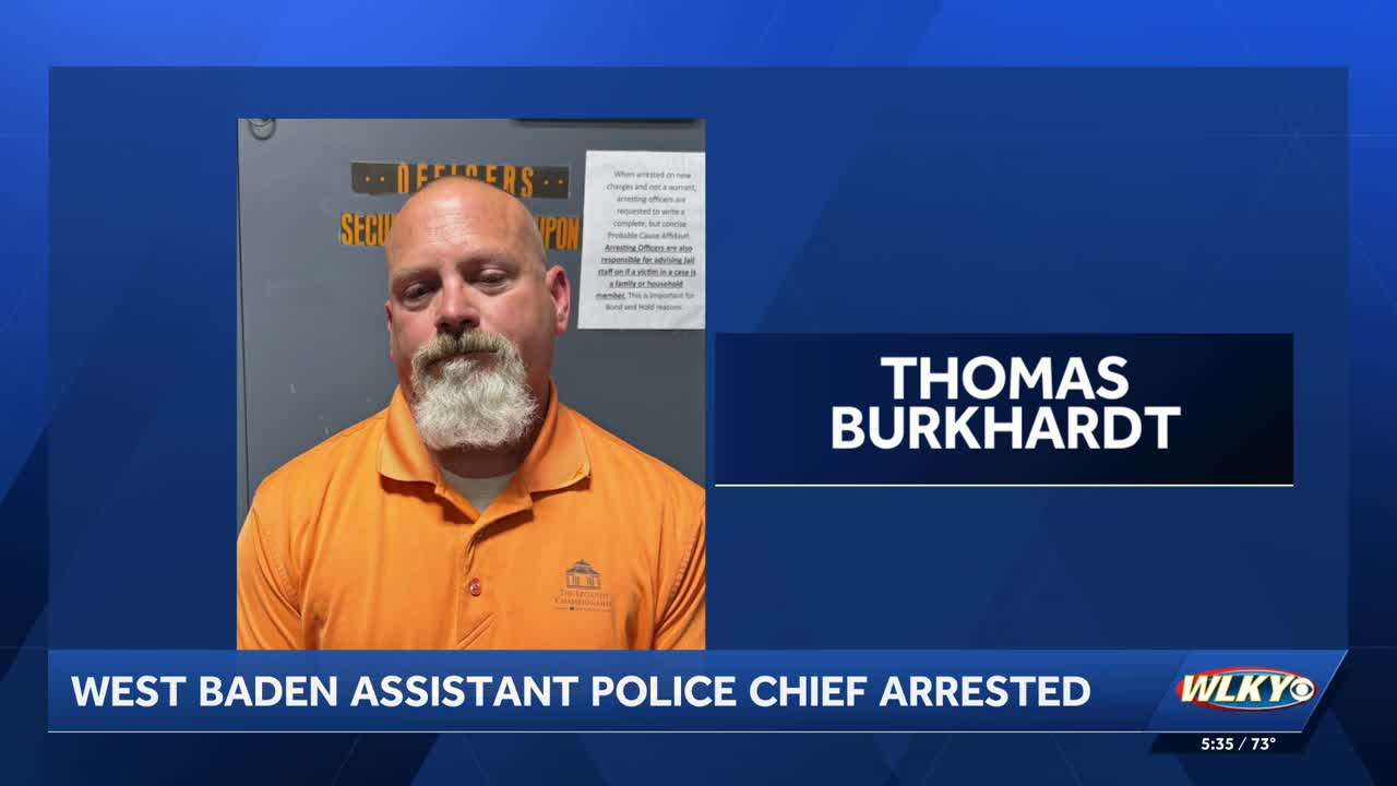 Southern Indiana assistant police chief arrested