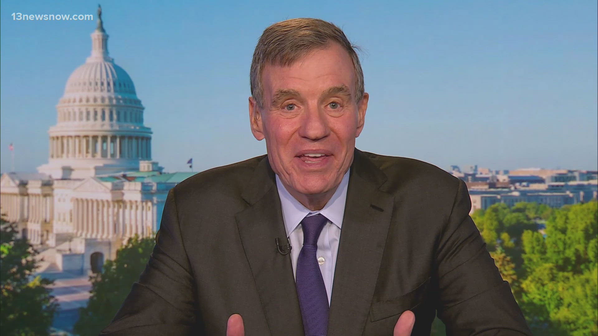 Sen. Warner shares concerns about Trump Mobile