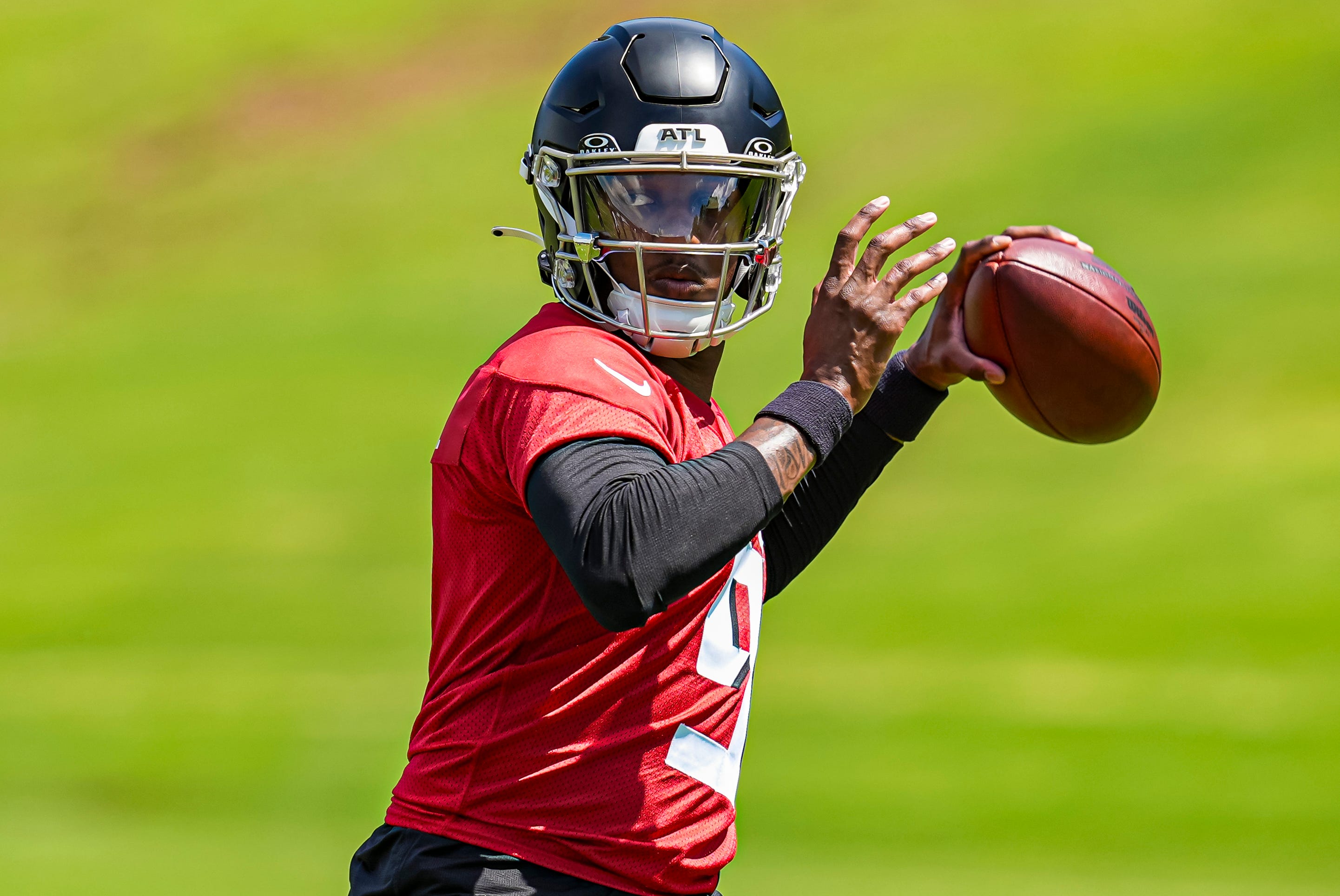 Falcons OTAs: Michael Penix Jr. vs. Tua Tagovailoa highlights
