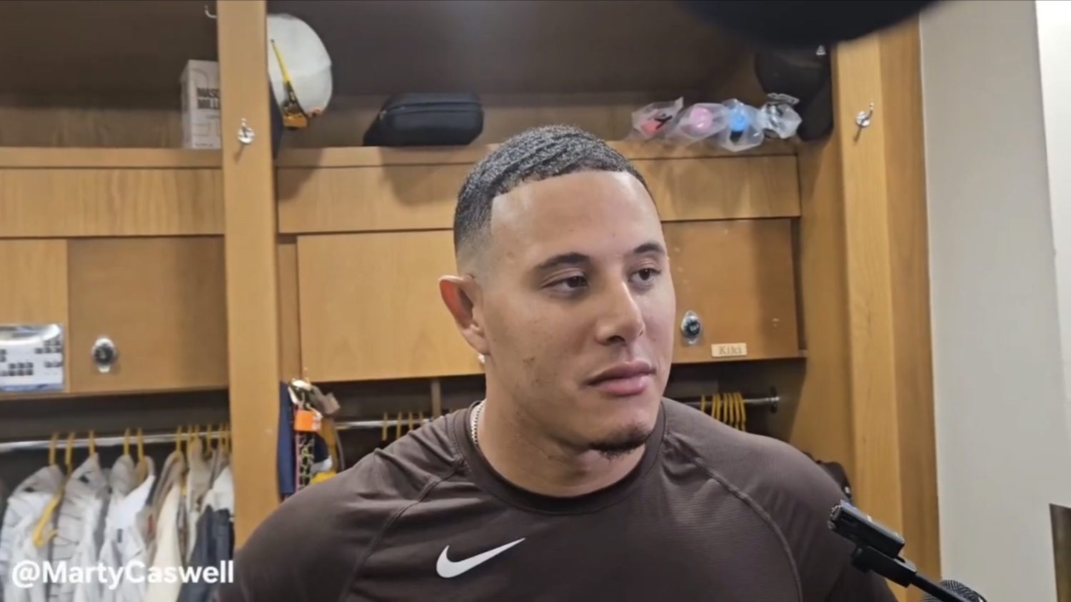MLB star gets testy with reporter
