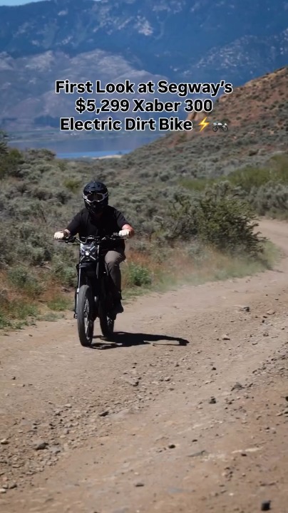 First look at Segway’s $5,299 Xaber 300 electric dirt bike ⚡️🏍️