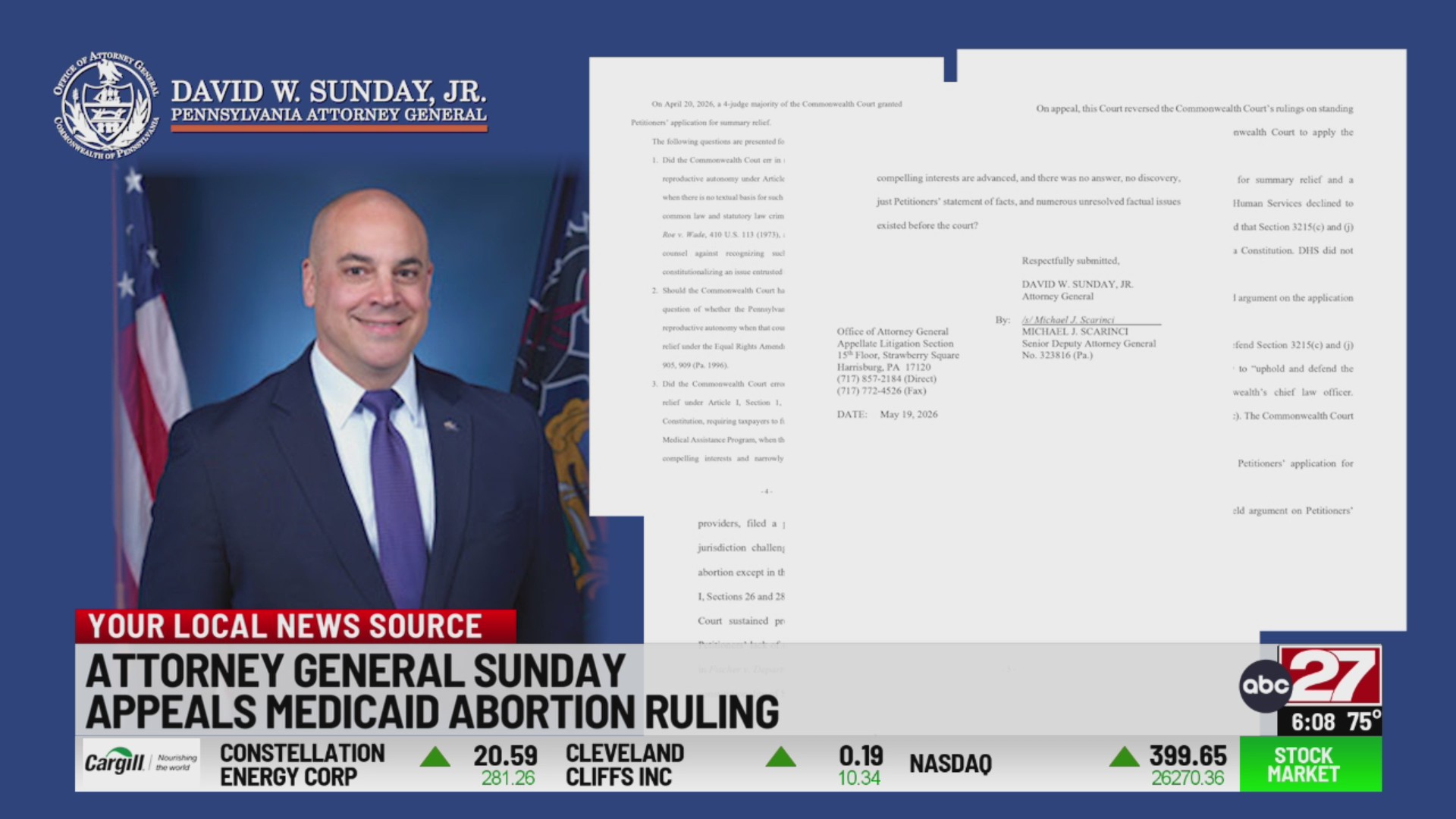 Pennsylvania attorney general appeals decision overturning state's ban ...