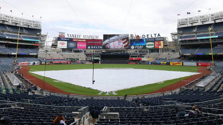 Blue Jays-Yankees start time: Rain delay updates from New York, May 20