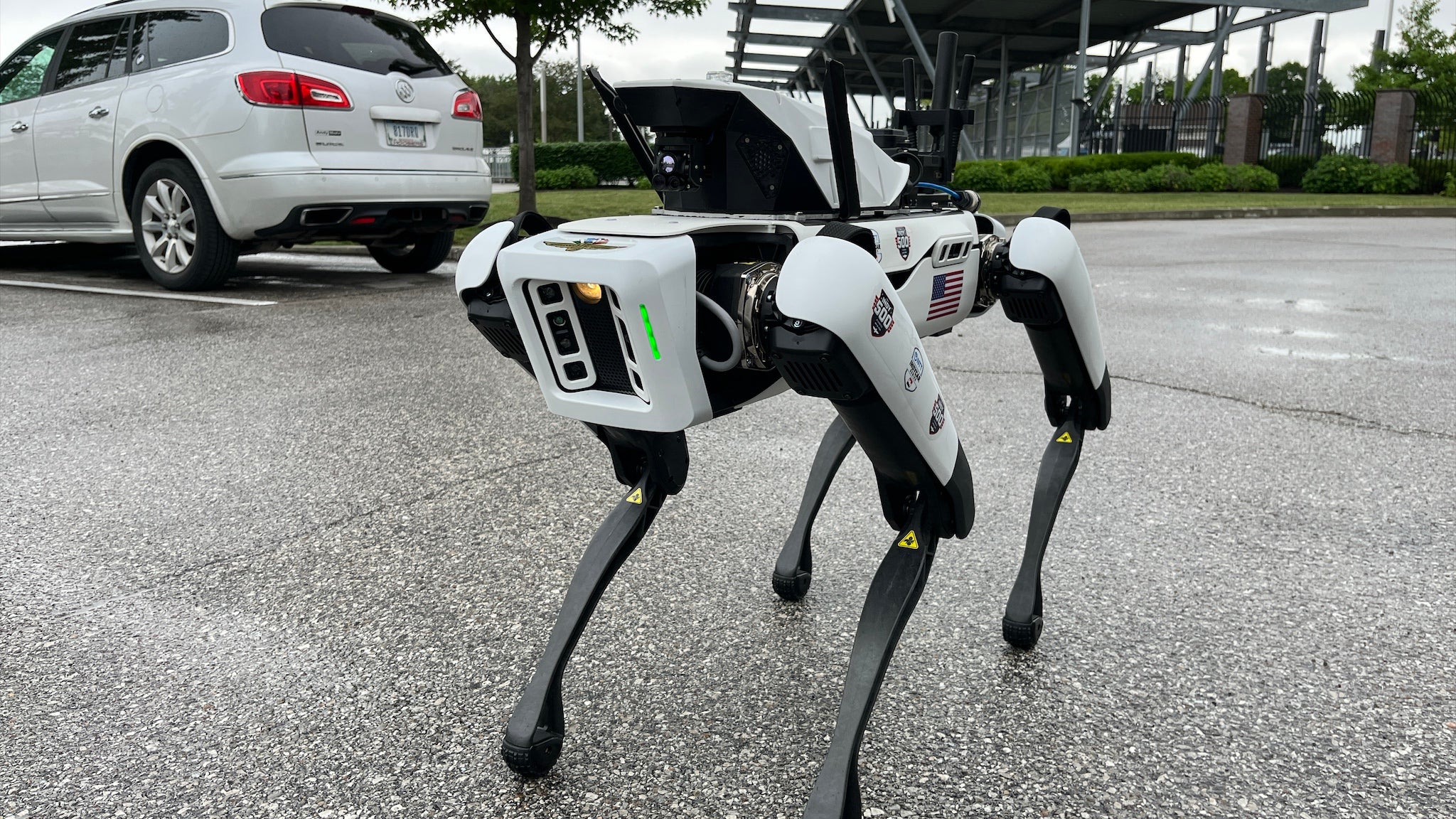 Robot security dog to provide extra layer of security at Indianapolis 500
