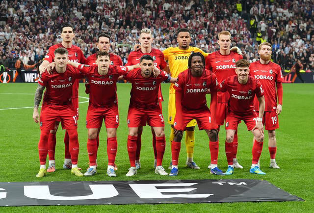 Aston Villa’s Europa League victory in pictures