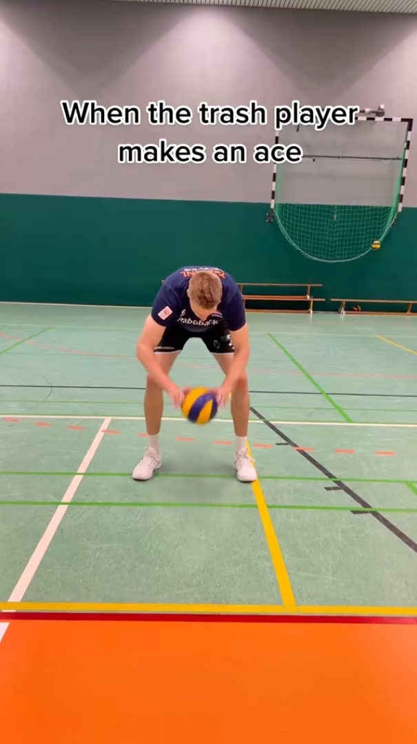 Do you know this feeling in volleyball serve practice?