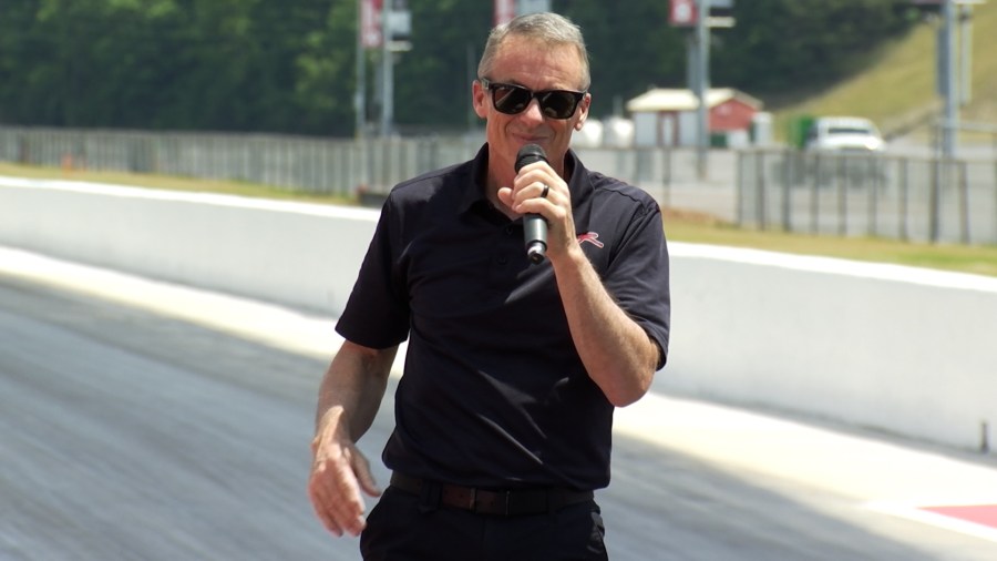 NHRA driver Clay Millican highlights the Celebrity Drag Racing Challenge