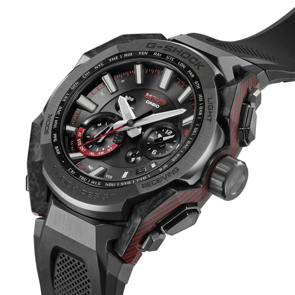 Casio’s new carbon-and-metal G-Shock watch lands in Japan & the US