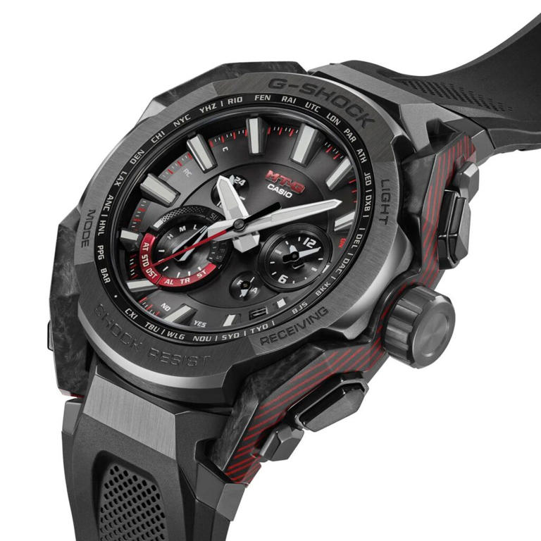 Casio’s new carbon-and-metal G-Shock watch lands in Japan & the US