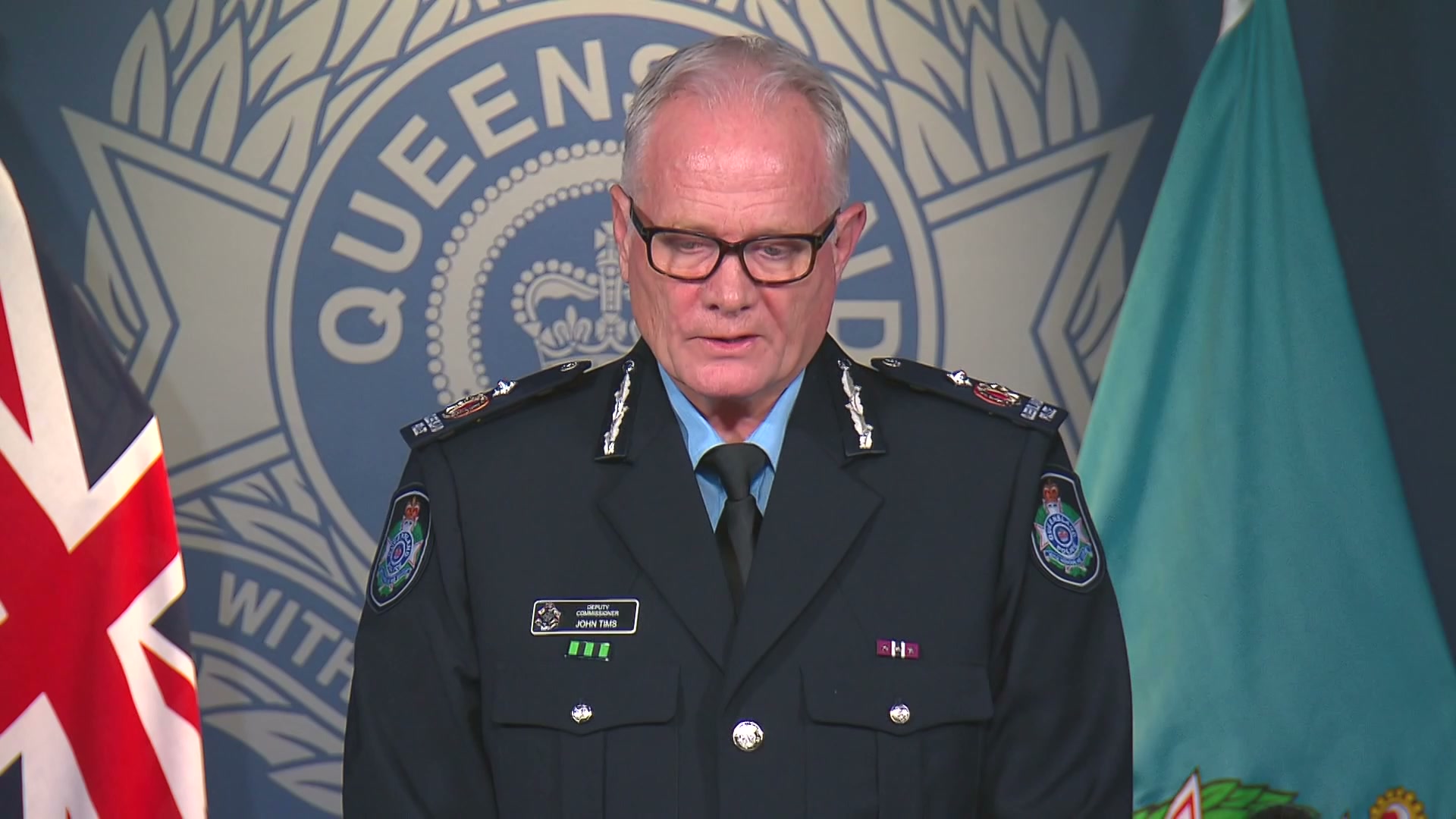 Press conference on the Cairns fatal police car crash that left 71yo ...