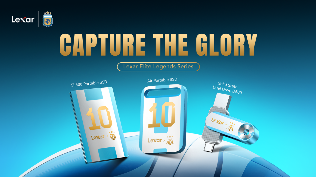 Lexar teams up with an unlikely partner for its latest portable storage ...