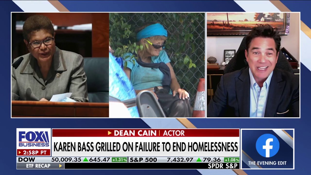 Dean Cain says Karen Bass' policies are 'not delivering,' claims she ...