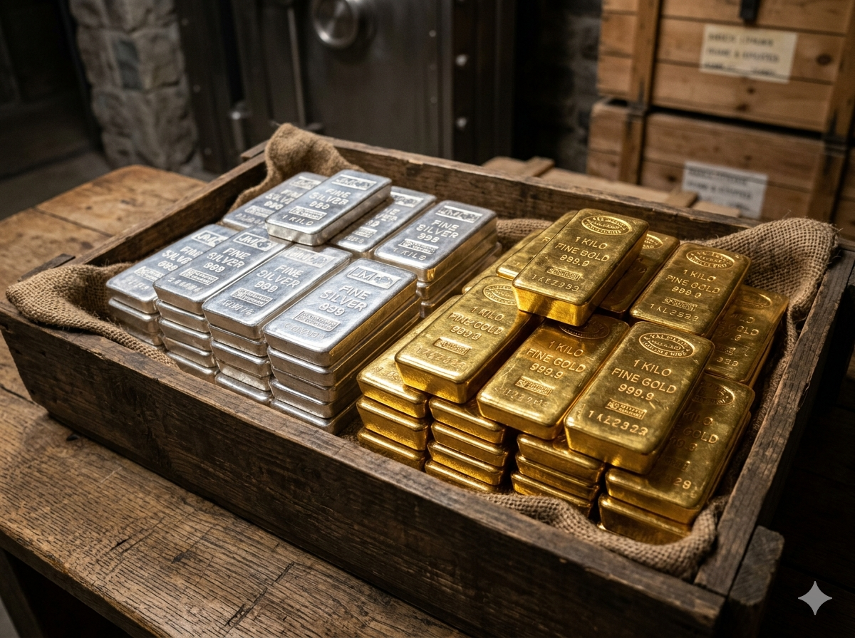 Gold prices drop below Rs 1.6 lakh/10 grams, silver falls Rs 1,350/kg ...