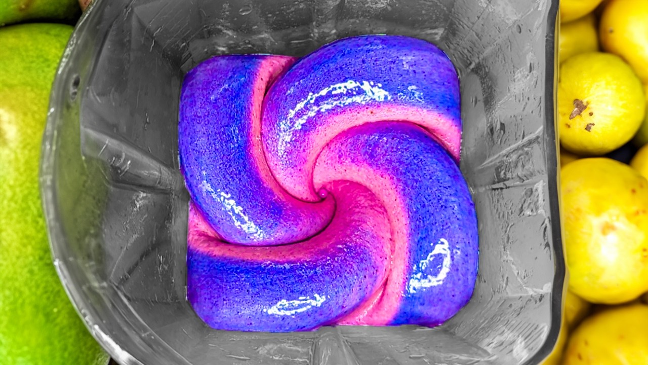 I made impossible smoothie colors