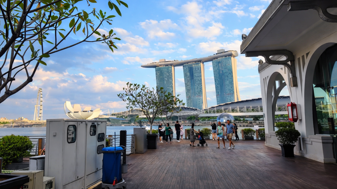 Verken Marina Bay Sands en Bayfront Singapore (4K)