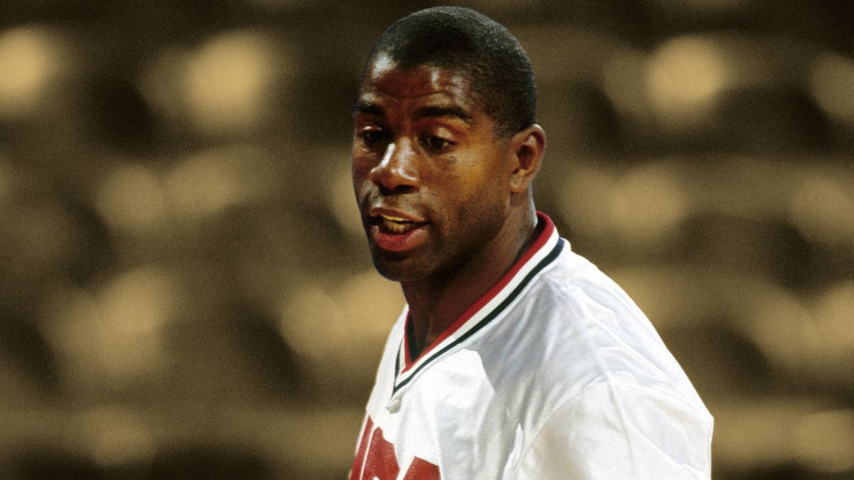 Magic Johnson revealed Dream Team security carried machine guns for ...