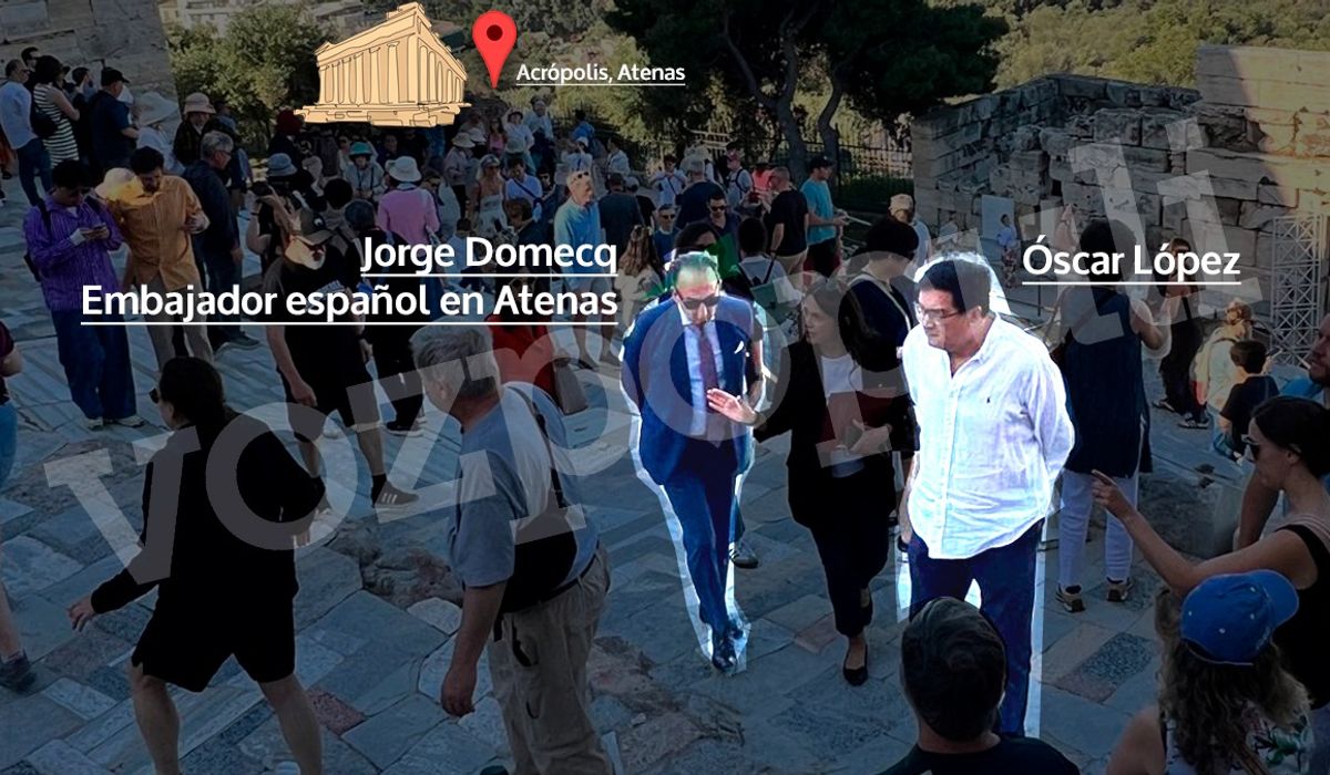 Óscar López aprovecha un viaje oficial a Chipre para hacer turismo en ...
