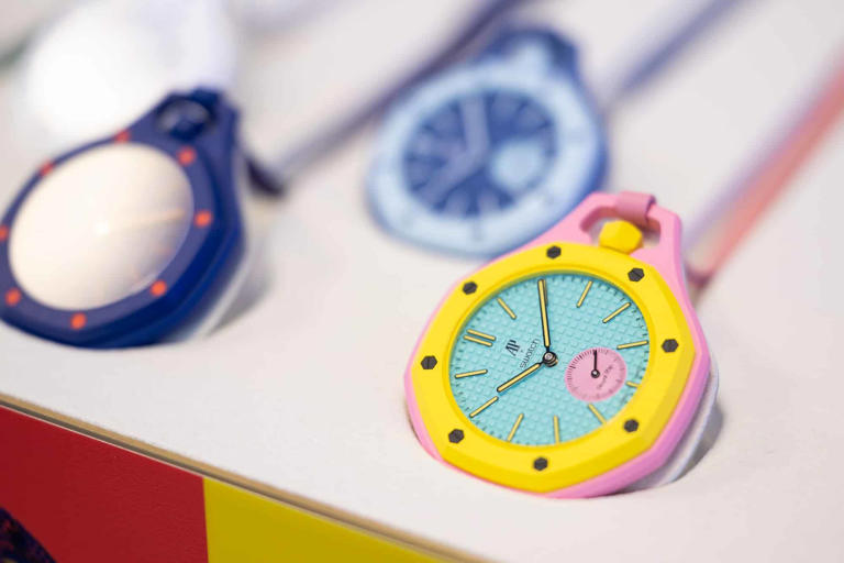 A new Swatch model is introduced, and a case study in overexcited 'drop ...