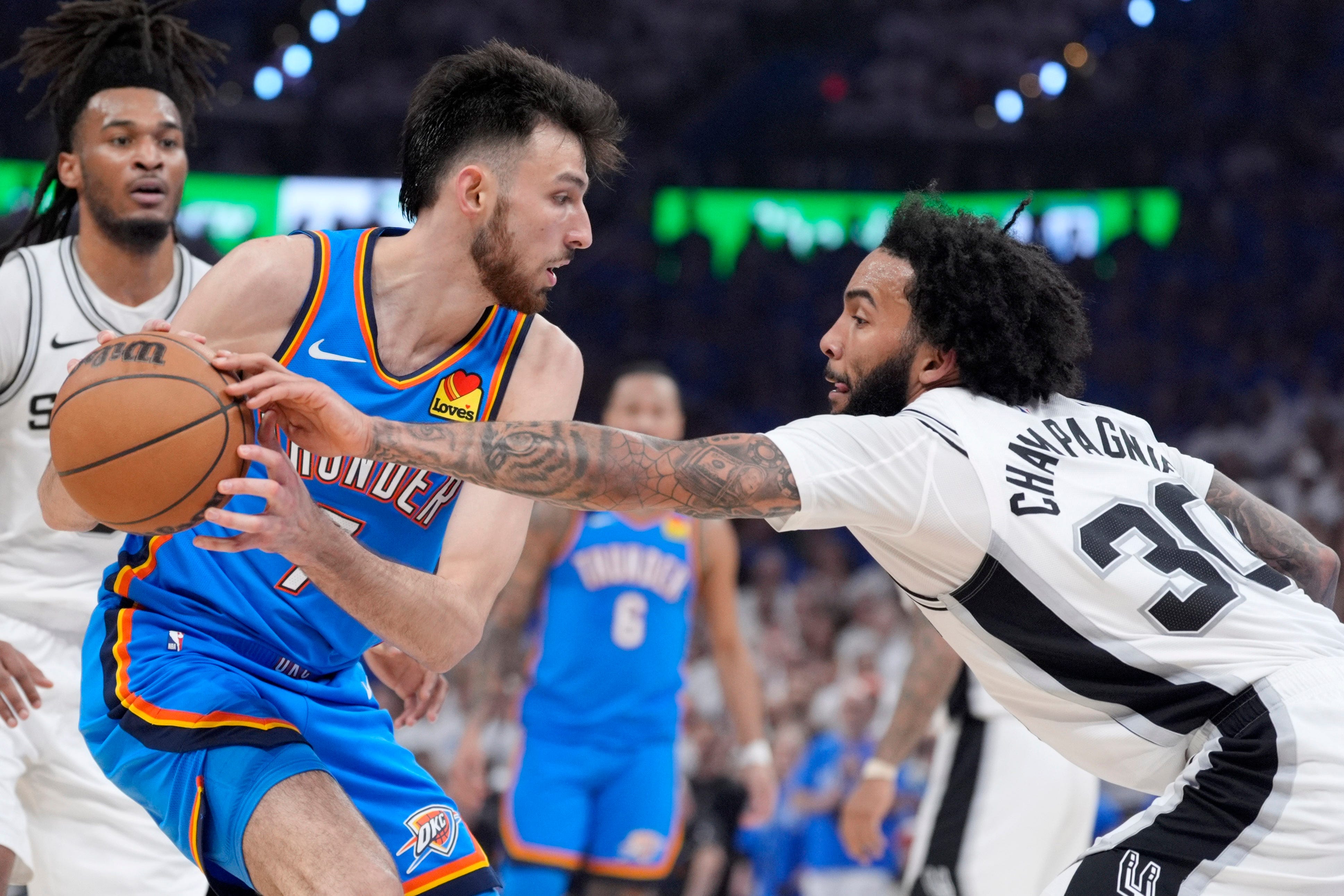 What channel is Thunder vs Spurs on TV tonight? Game 3 time, NBA ...