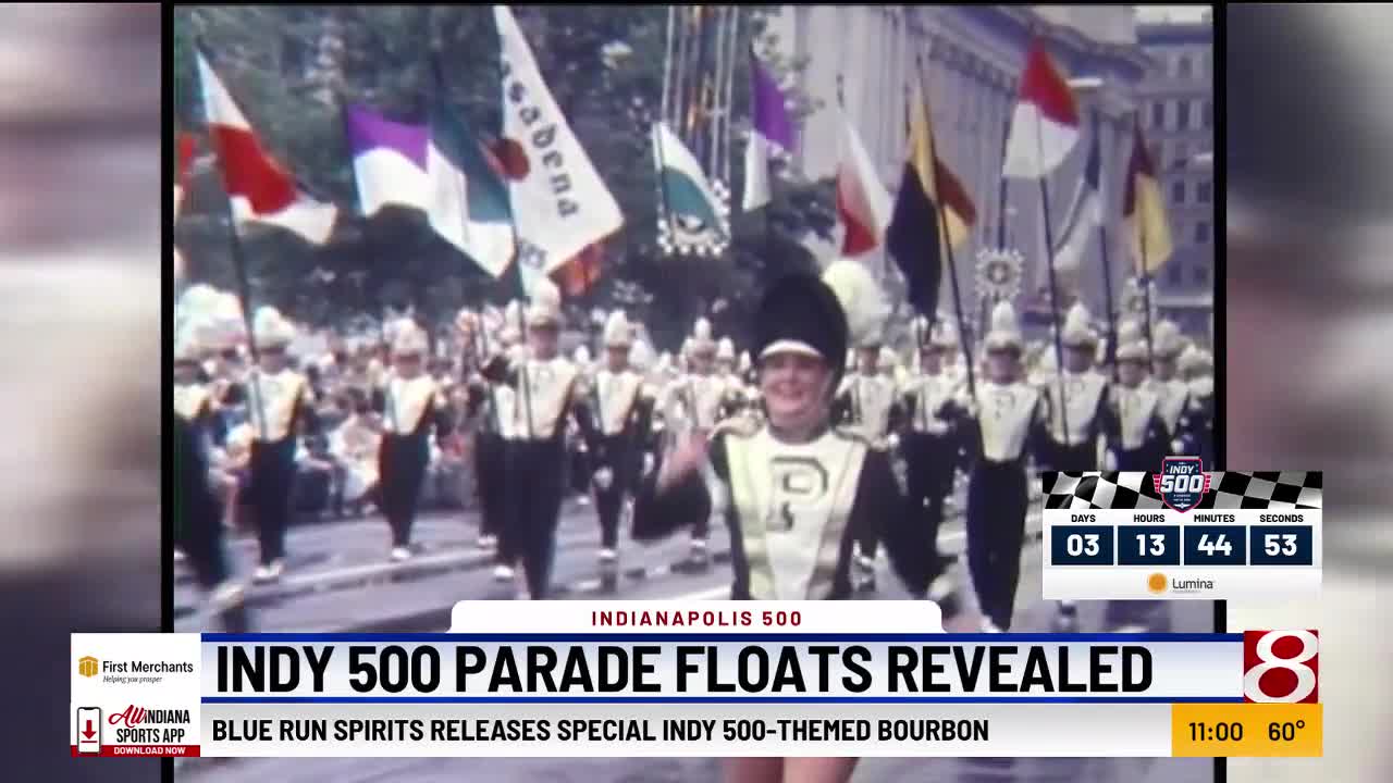 Indy 500 parade floats revealed