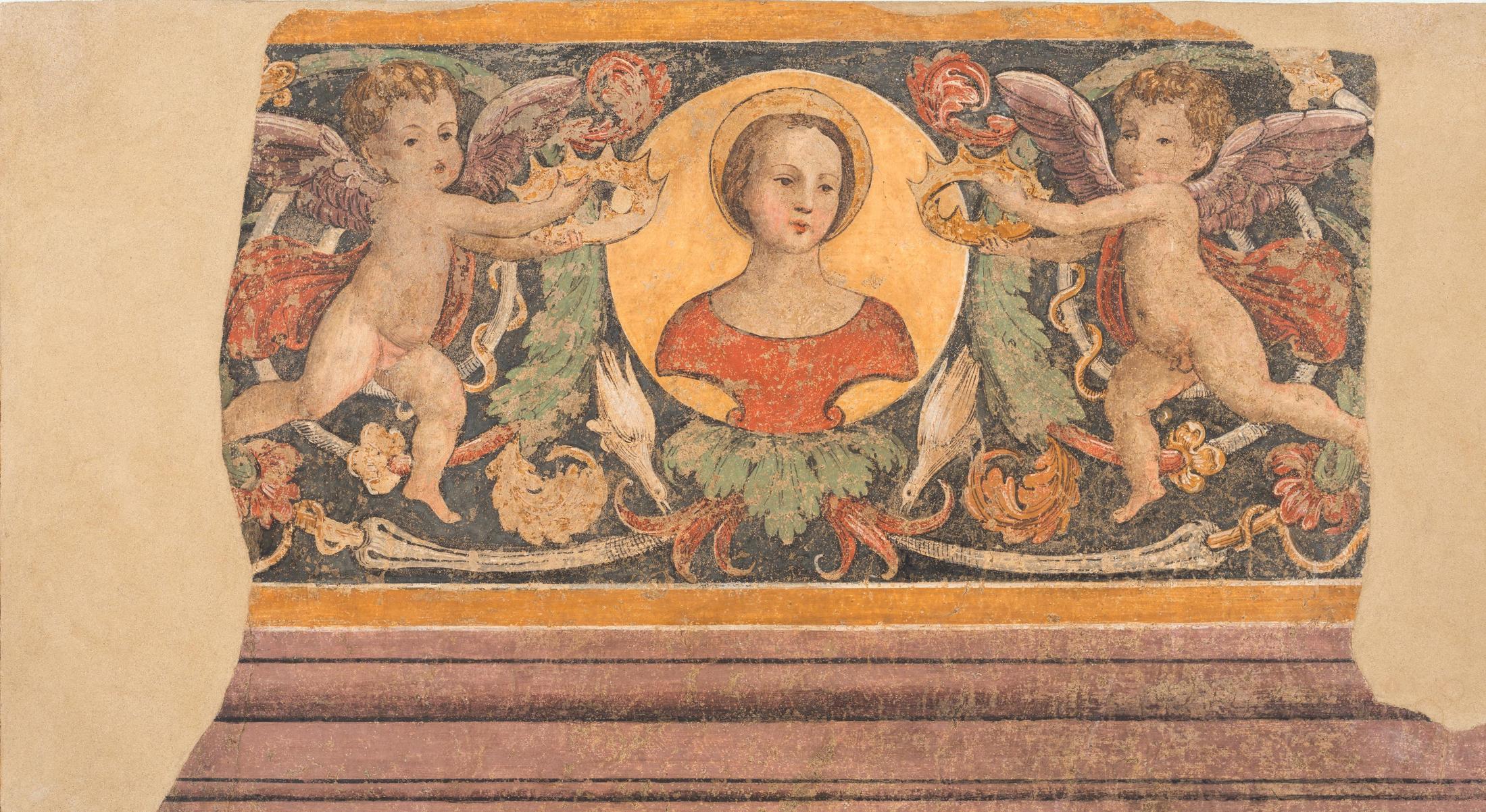 Affreschi dell’ex ospedale. L’importante restauro