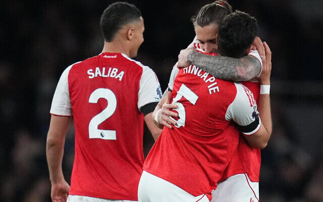 'ZOG': Antisemitic graffiti at Arsenal stadium after UK team unveils ...