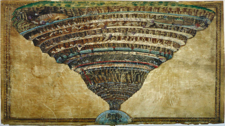 📜 Dante's Inferno describes scientific principles unknown in the Middle ...