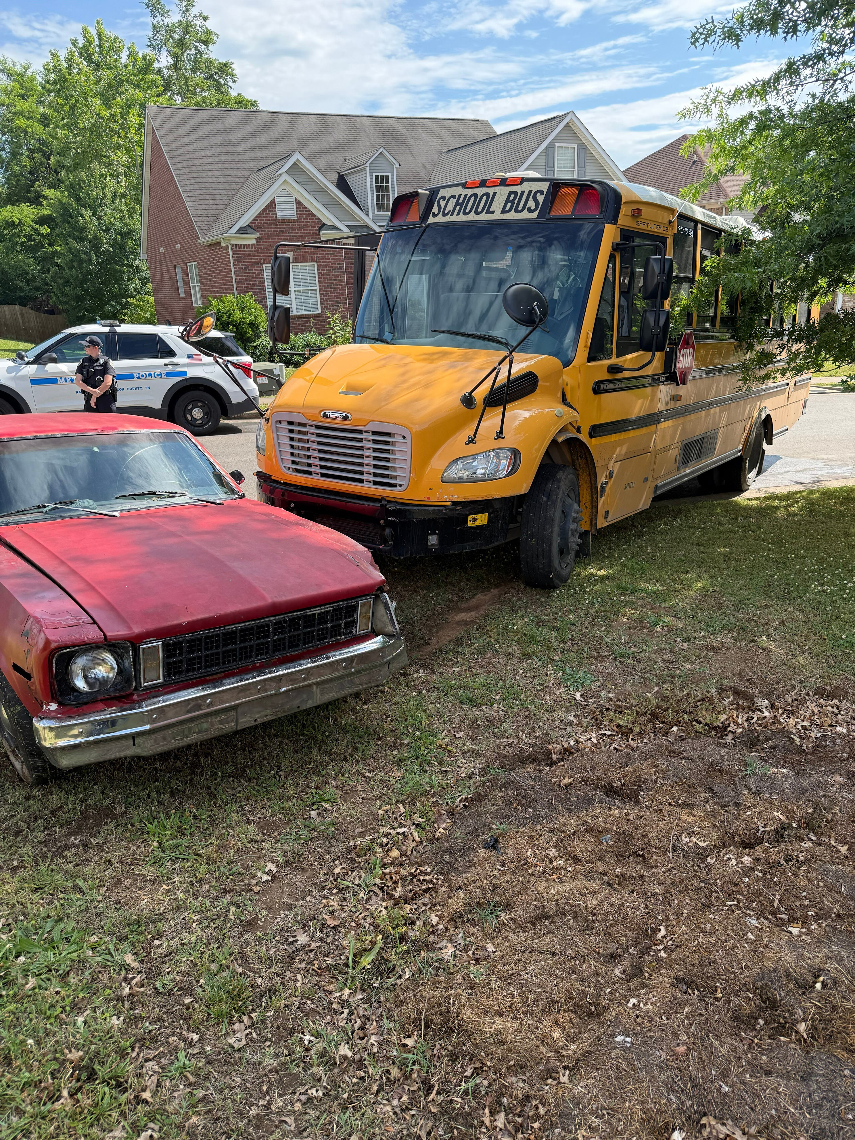 Nashville school bus driver arrested for DUI after crash on way to pick ...