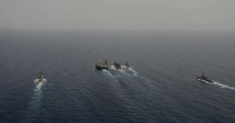 Nimitz Carrier Strike Group arrives in the Caribbean as Trump admin ups ...