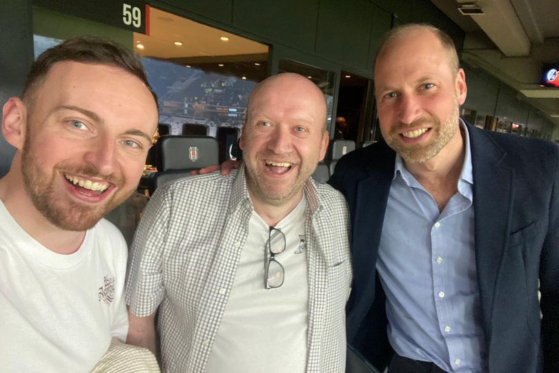 Come on, have a chat - my surreal encounter with Prince William as ...