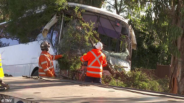 Horror as 10 students are rushed to hospital after a packed school bus ...