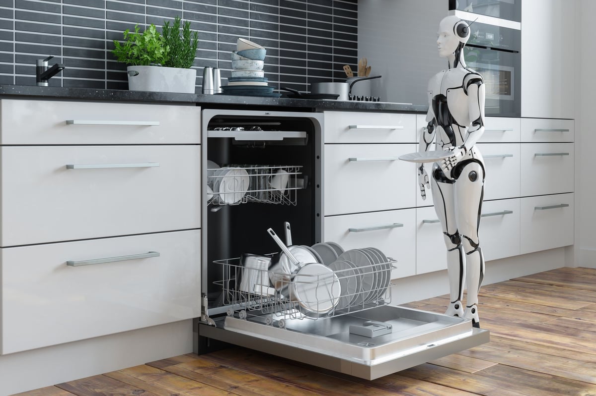 How soon before a humanoid robot will be doing your dishes?
