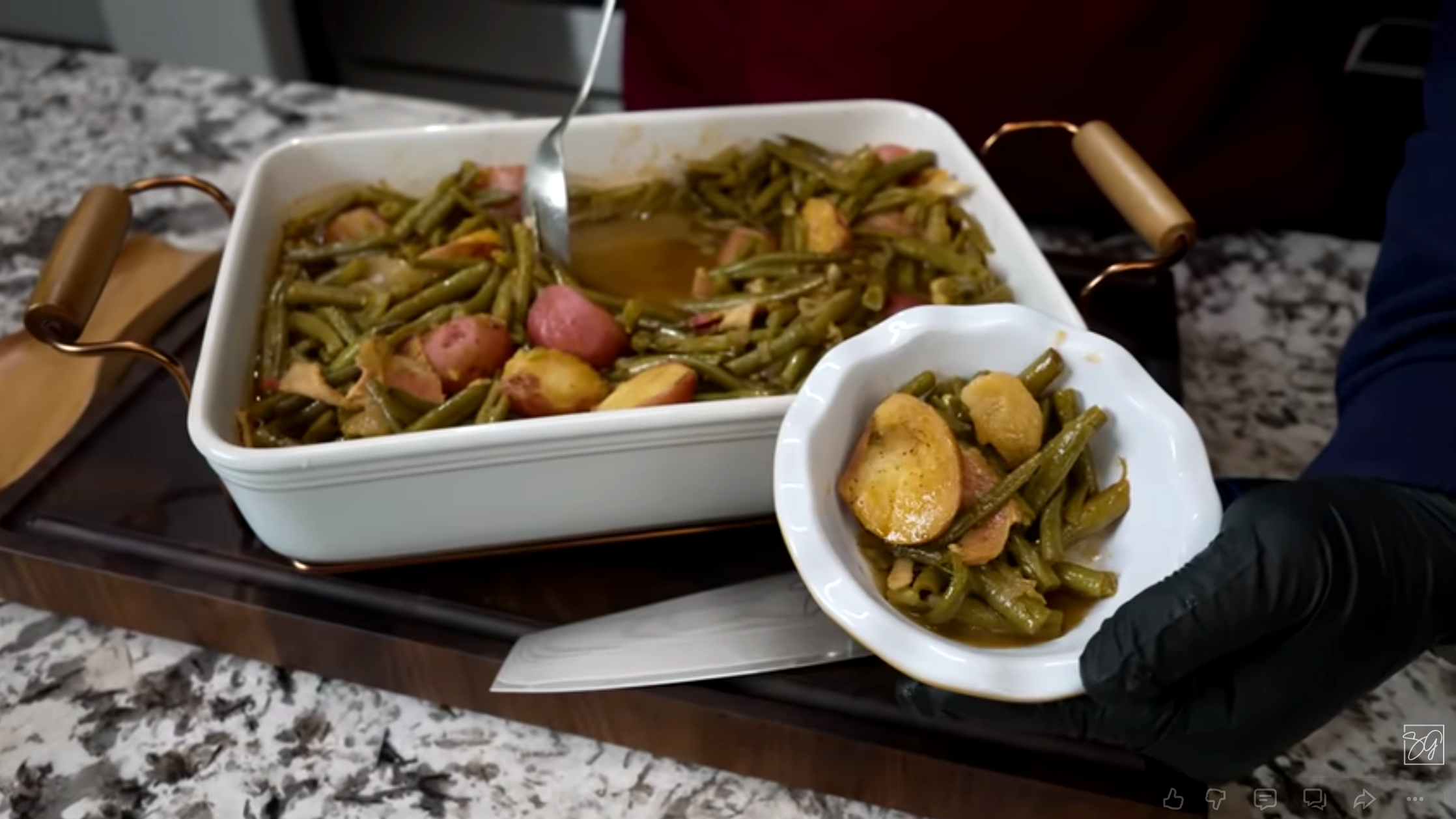 Southern-style green beans recipe