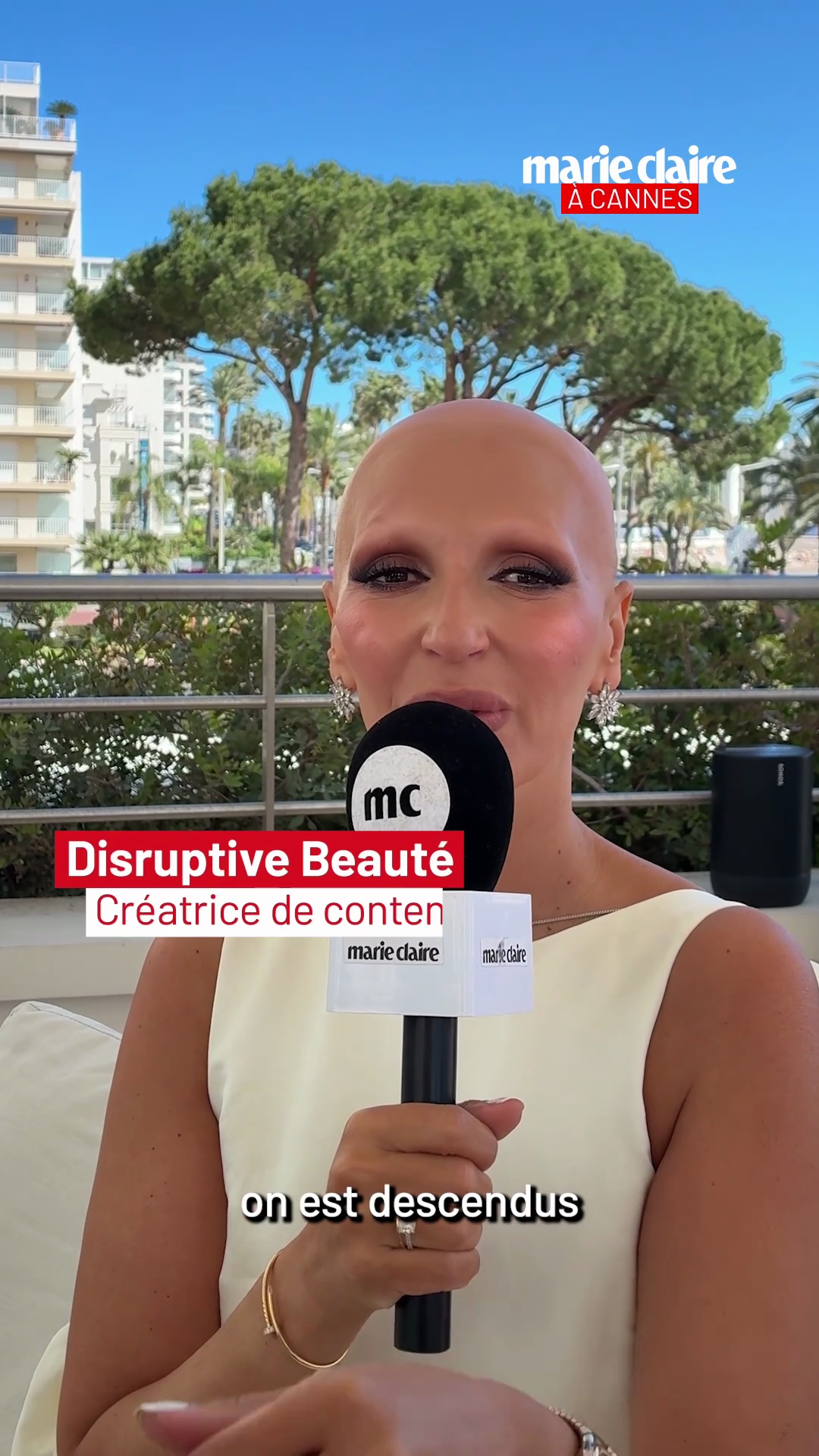 Disruptive Beauté à Cannes : « Je suis une femme chauve, et je suis là ...