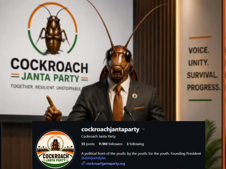 Fact check: Cockroach Janata Party's Insta account suspended after ...