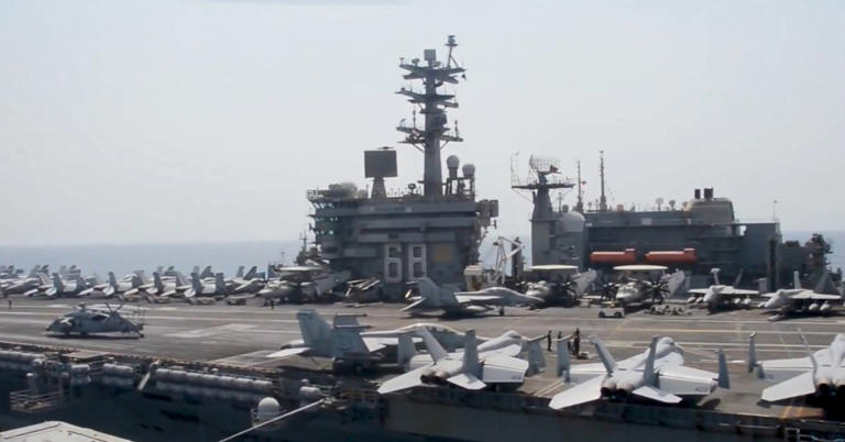 Nimitz Carrier Strike Group arrives in the Caribbean as Trump admin ups ...