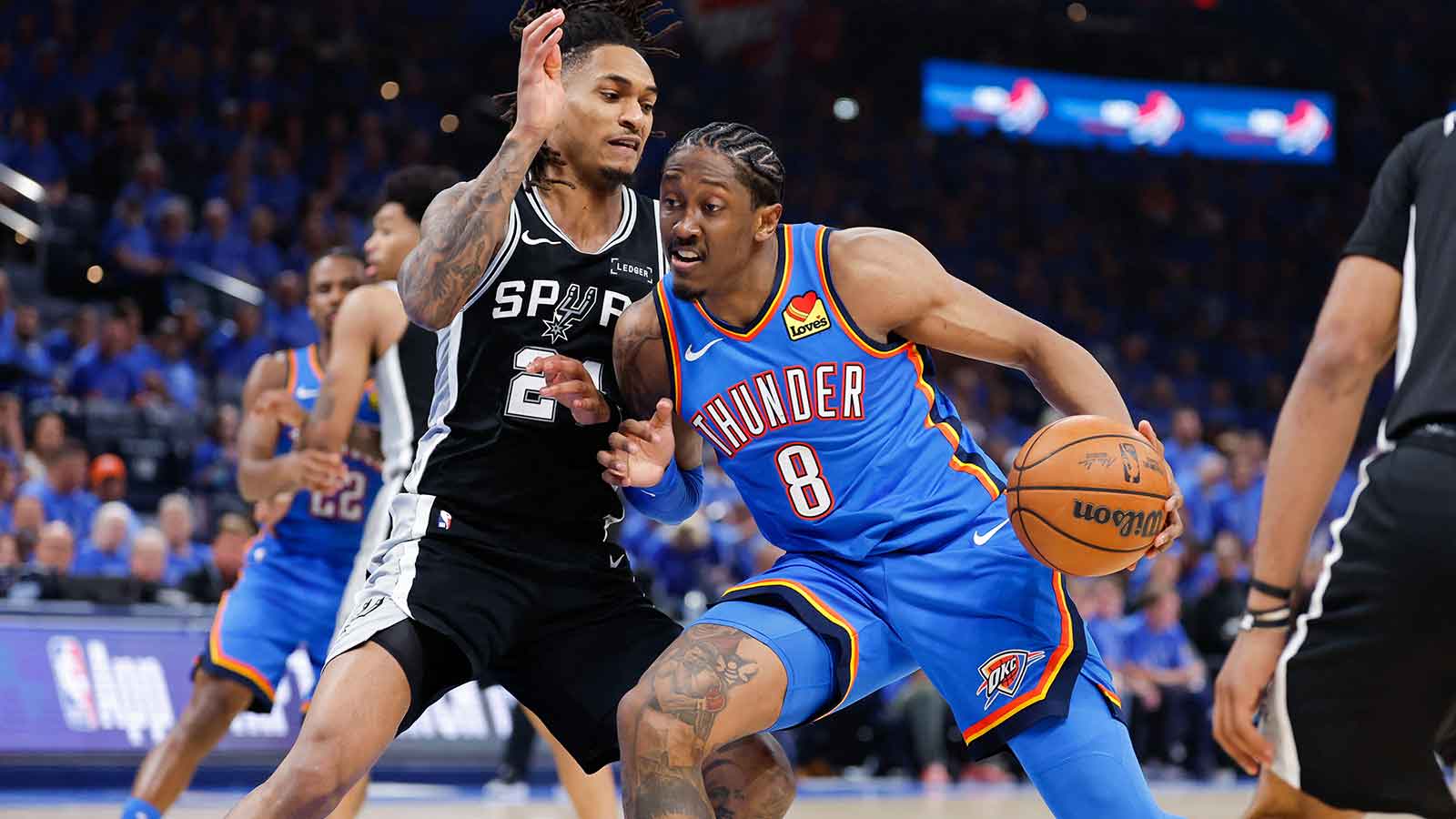 Jalen Williams ruled out for Game 5 vs. Spurs with hamstring injury