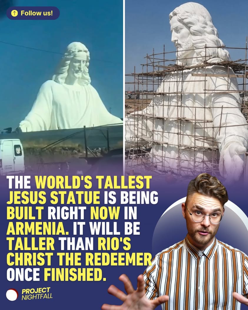 Armenia builds record Jesus, church cries 'Idol!' as history crumbles