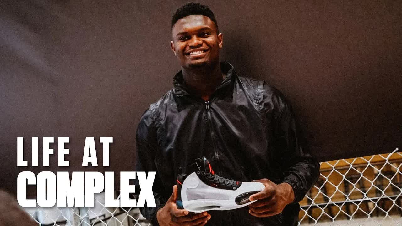 Zion Williamson unveils Air Jordan 34 in Harlem | #LIFEATCOMPLEX