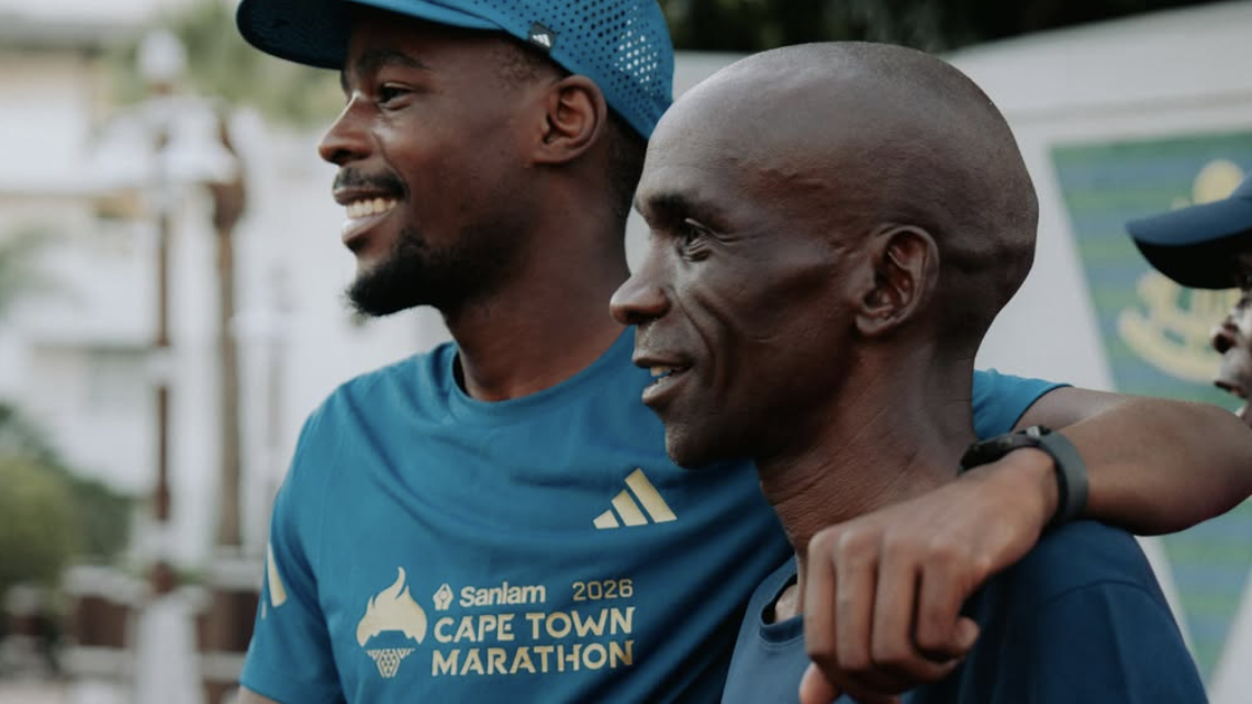 Eliud Kipchoge in Cape Town to shift legacy from running to education ...