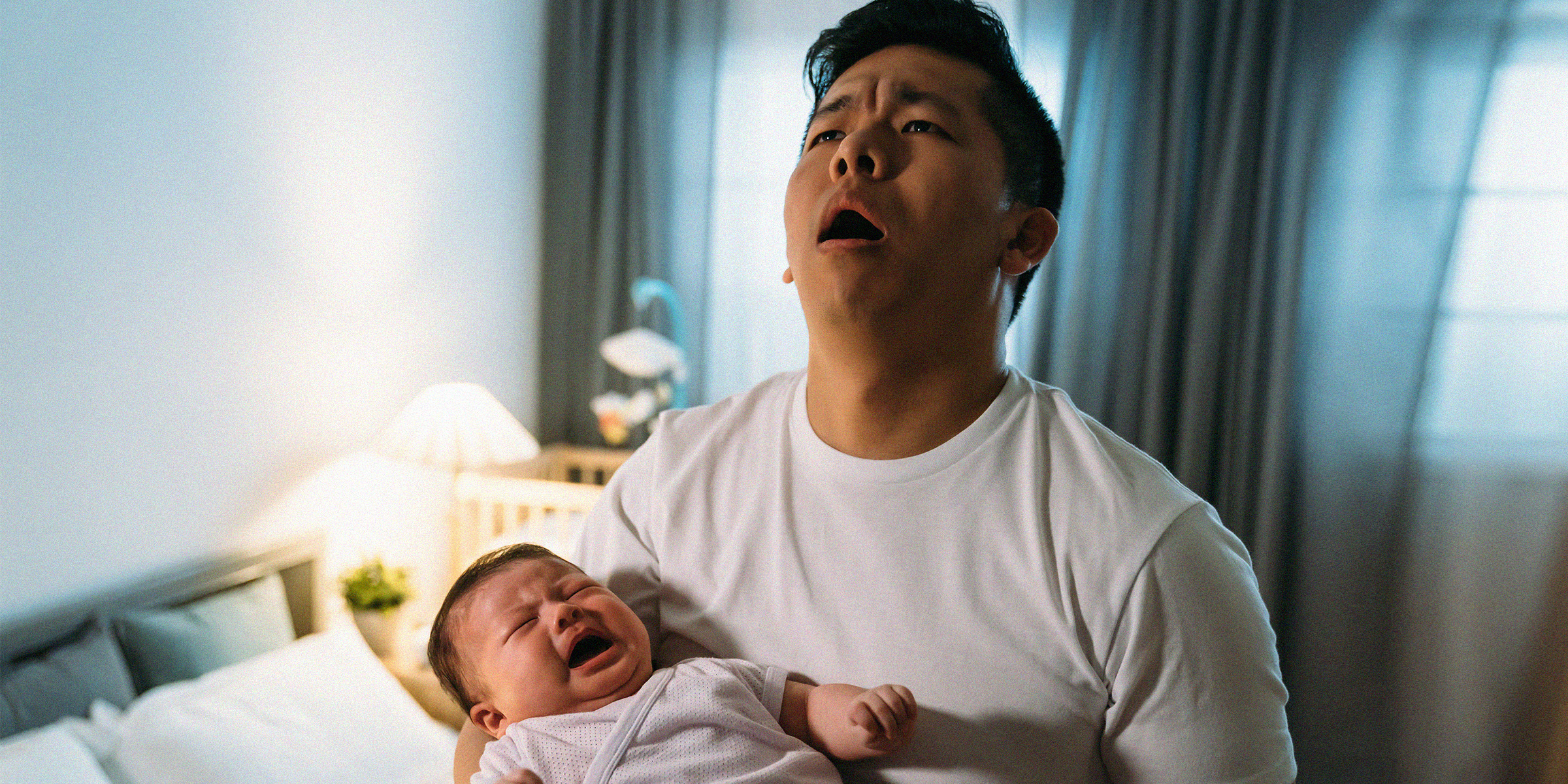 Woman left newborn with husband for work trip and his behavior on her ...