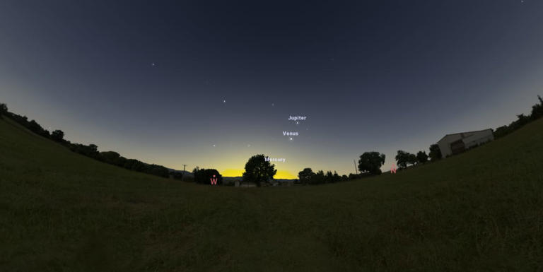Spot Jupiter and Venus this May ahead of their conjunction in June 2026 ...