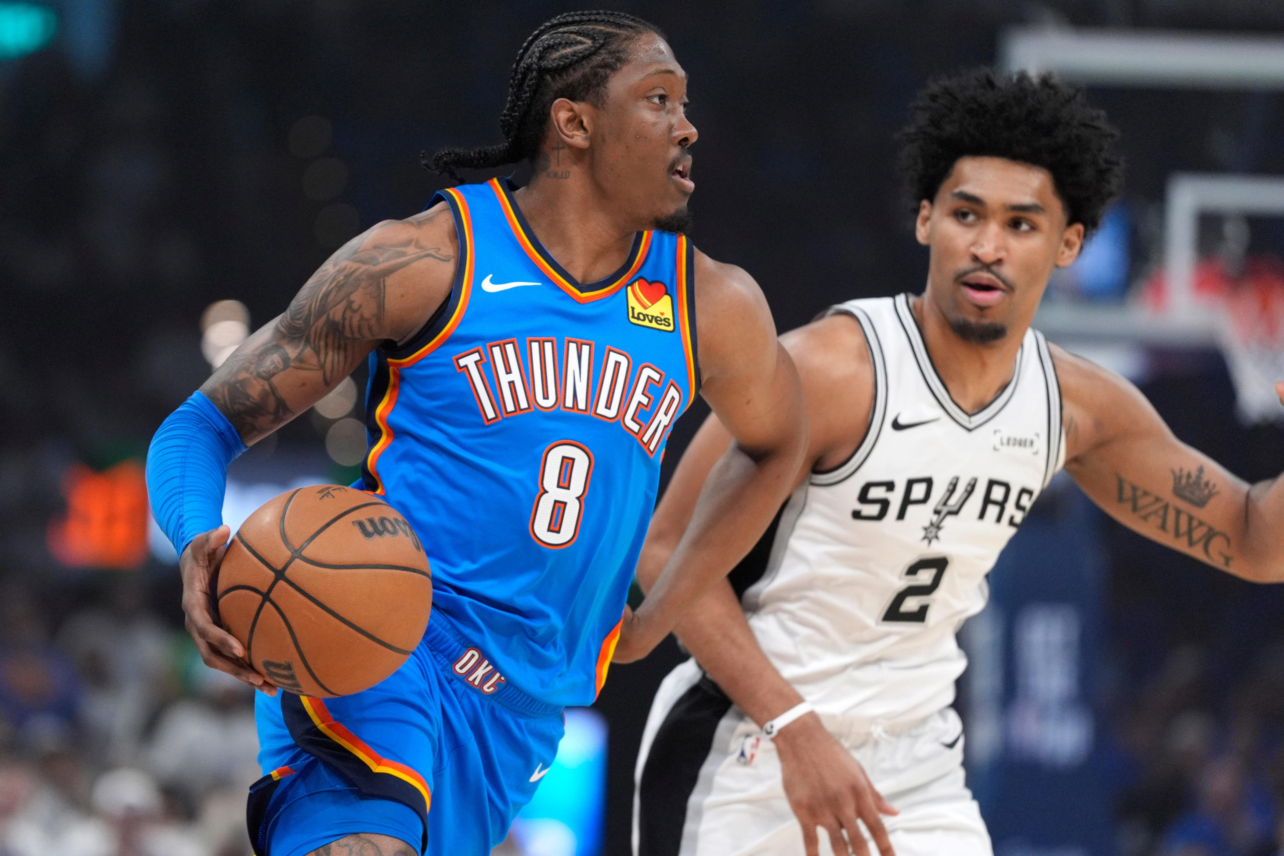 Shai Gilgeous-Alexander, OKC Thunder strike back vs Spurs in Game 2 to ...