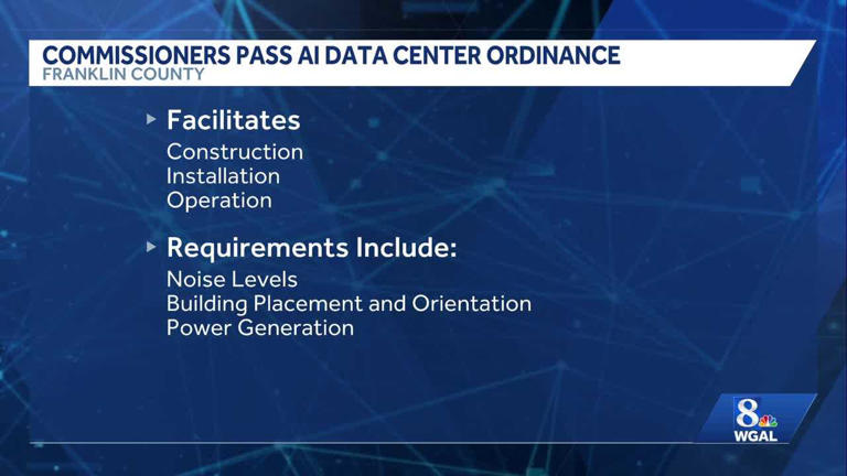 Franklin County commissioners approved an ordinance to regulate AI data ...