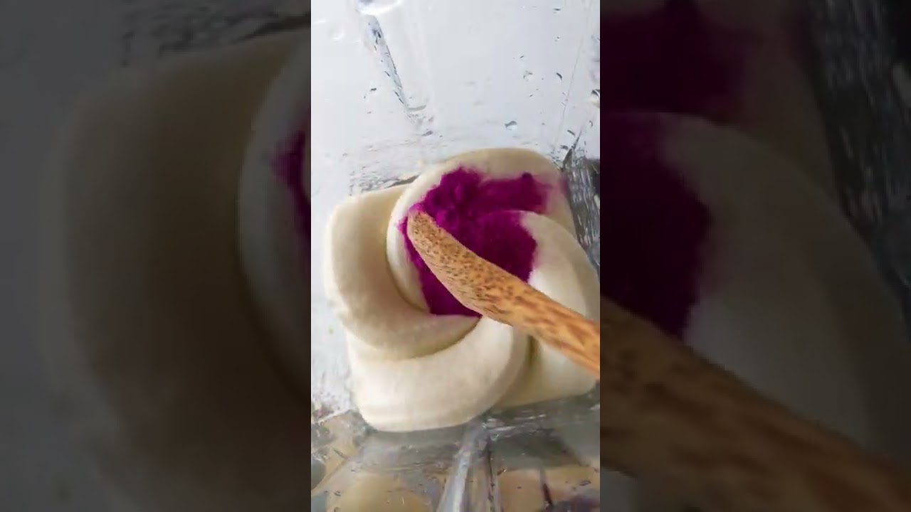 How to make a cotton candy smoothie bowl 🤤